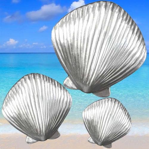 Scallop Shell Cabinet Knob | Sealifecabinetknobs.com - Costello Coastal ...