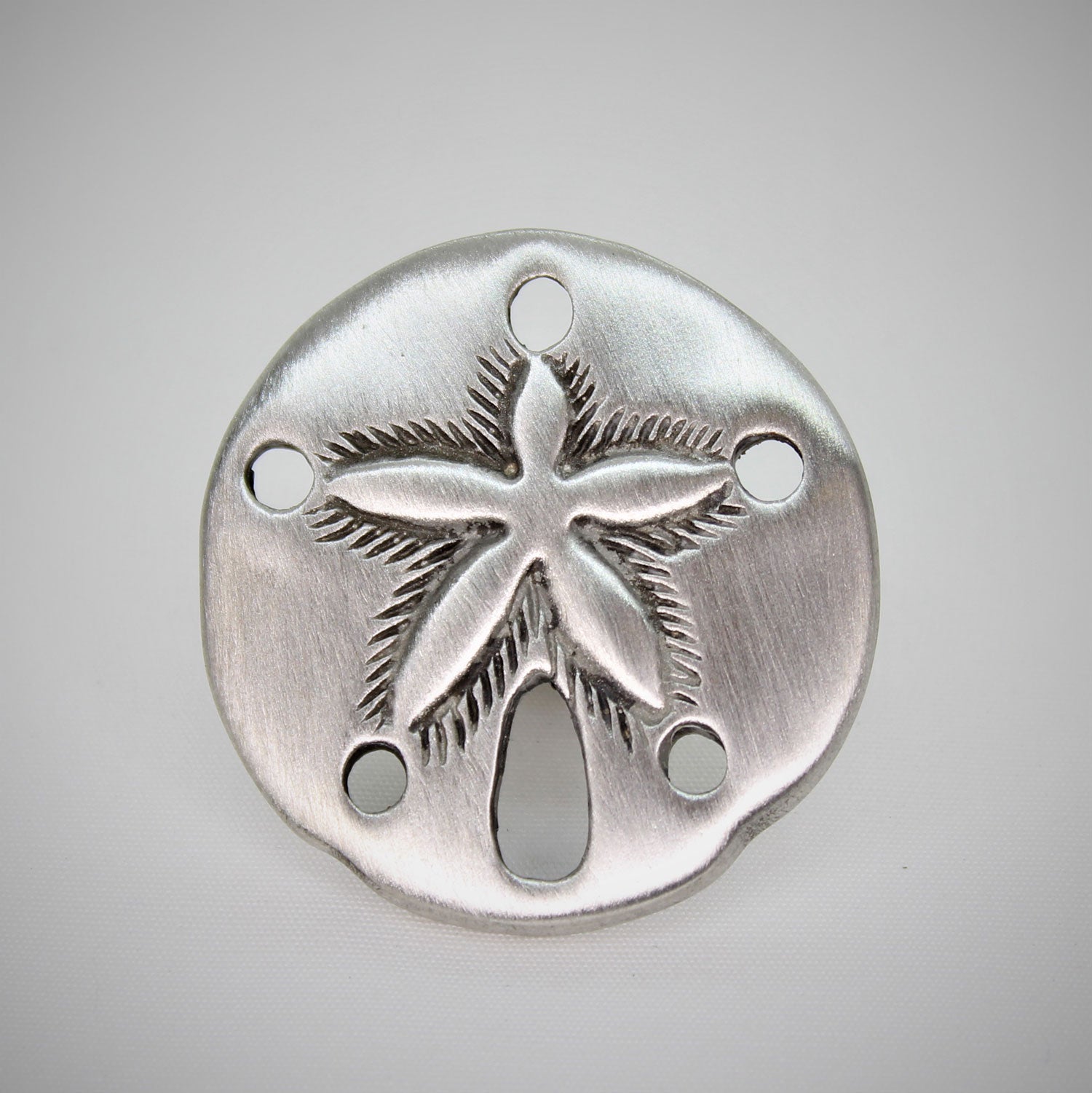 Sand Dollar Cabinet Knobs 2-Pack- Small - Fine Detail - Costello Coastal Knobs