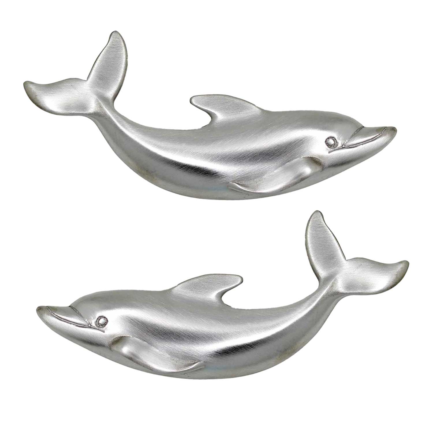 Dolphin cabinet knobs and drawer pulls
