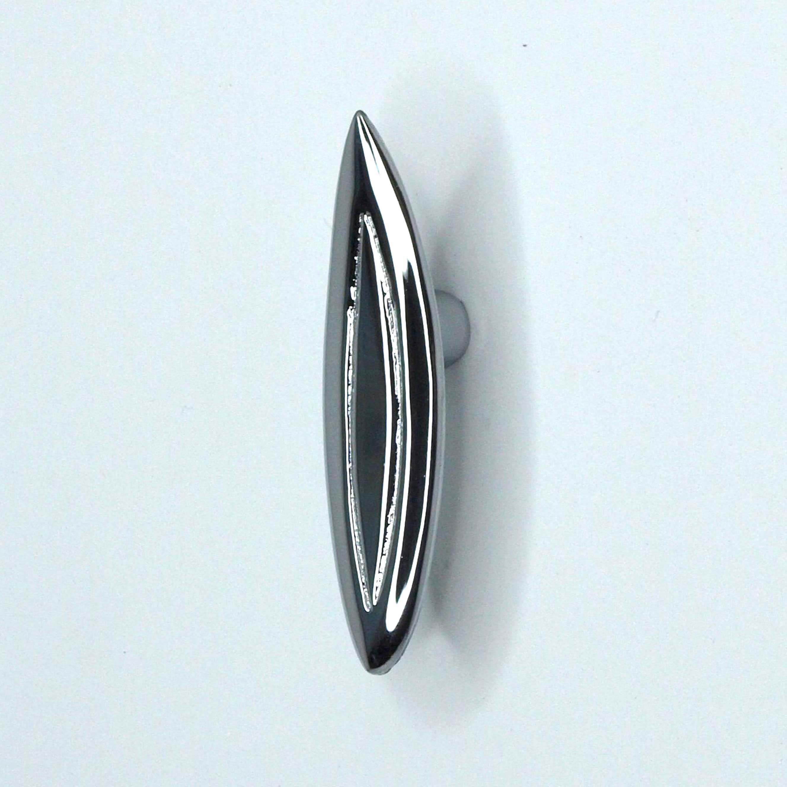 Surfboard Cabinet Knob Chrome - Costello Coastal Knobs