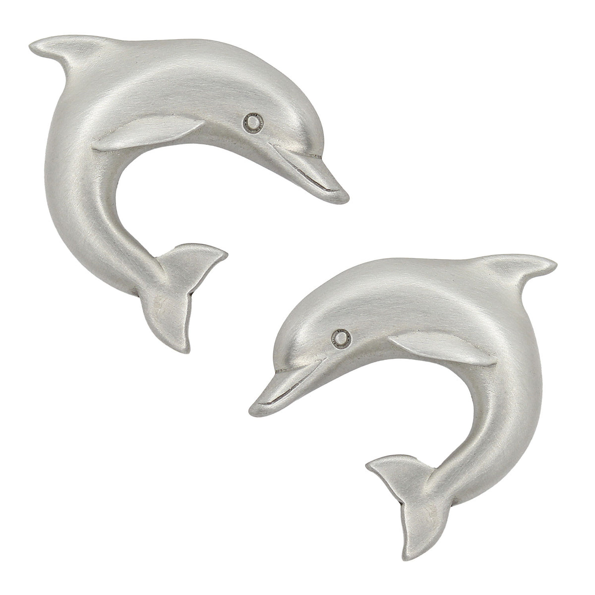 Dolphin cabinet knobs and drawer pulls