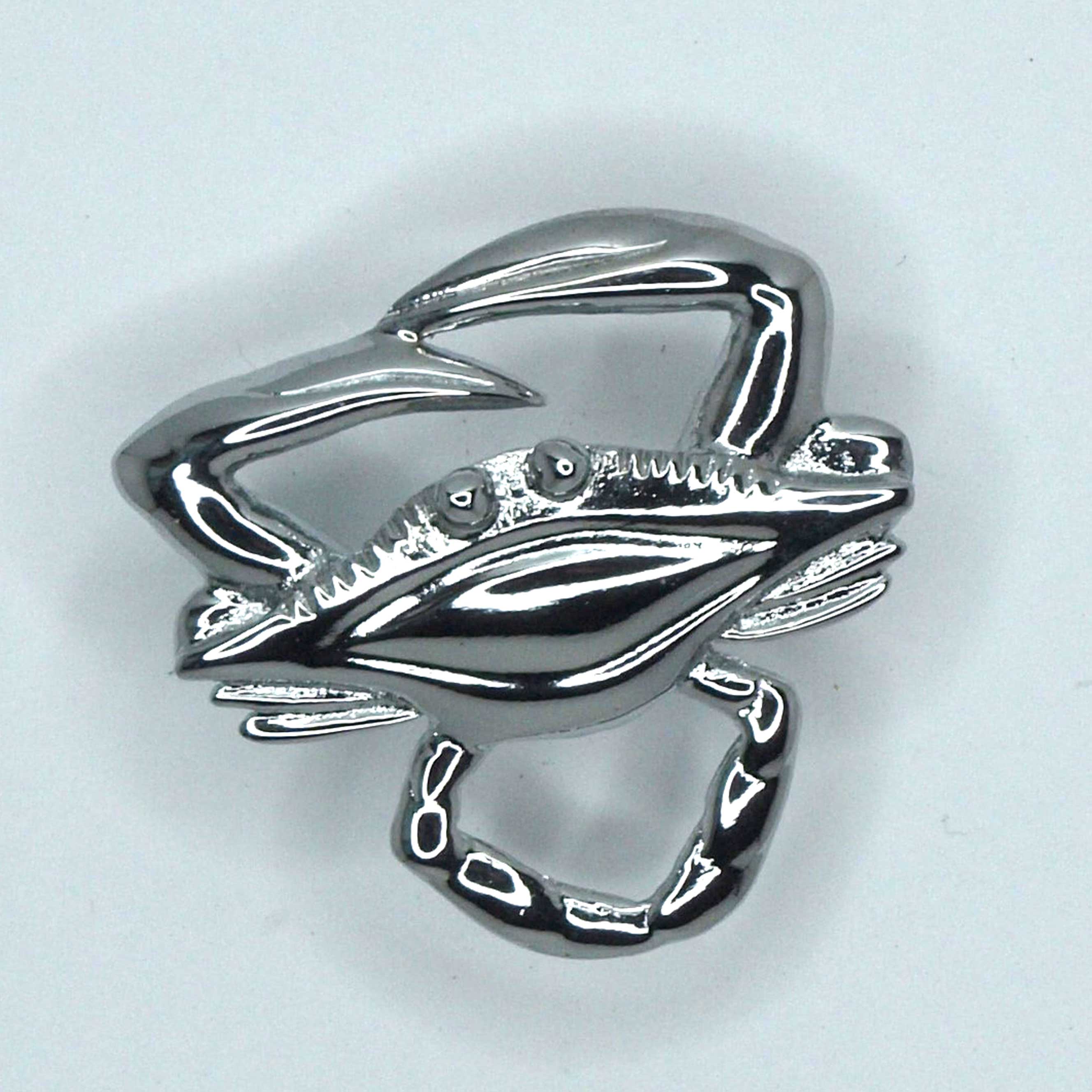 Blue Crab Cabinet Knob by Peter Costello - Costello Coastal Knobs