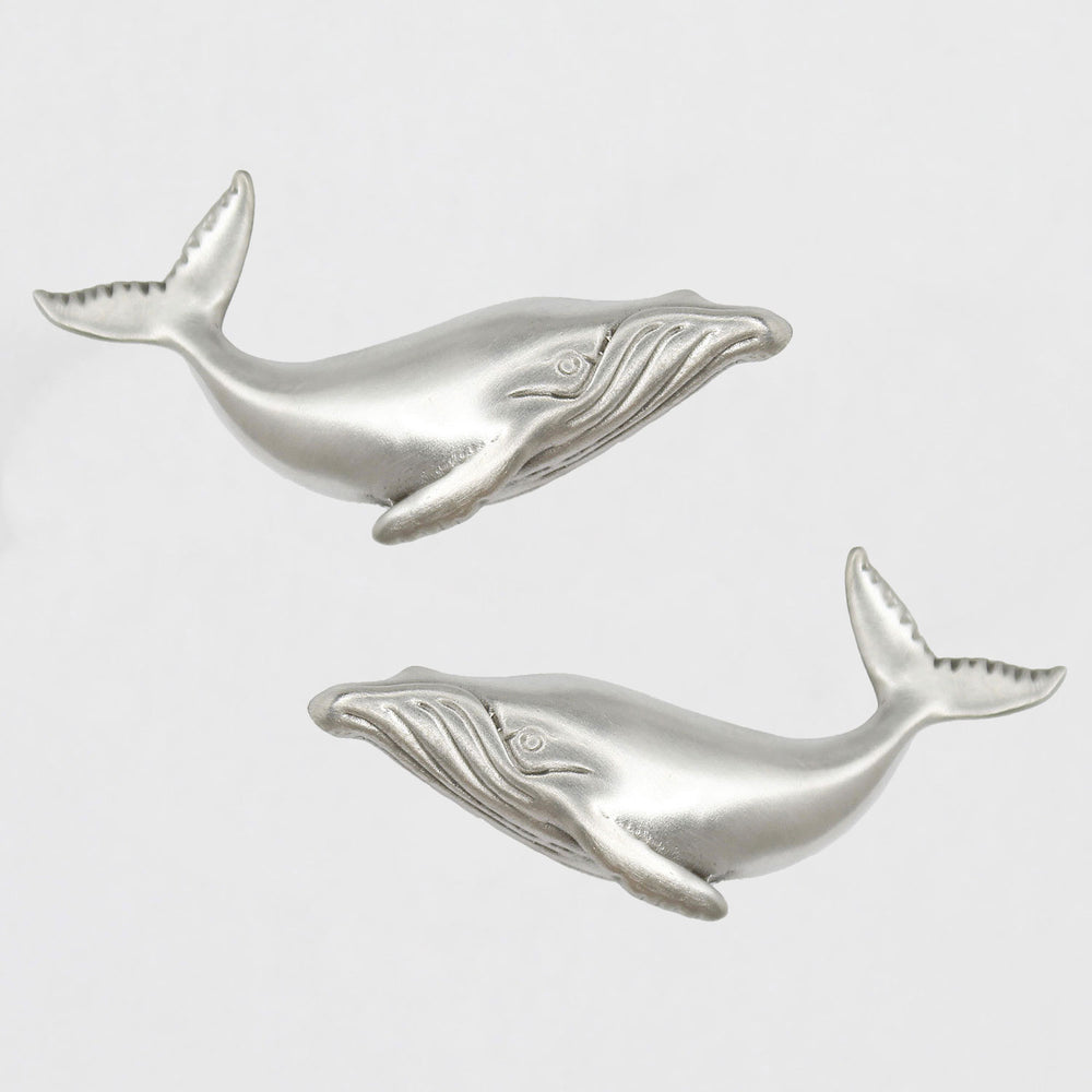 Whale & Whale Tail Drawer Pulls & Knobs | Sealifecabinetknobs.com - Costello Coastal Knobs