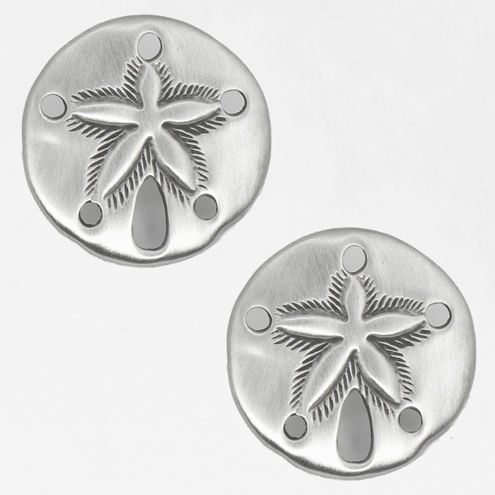 Sand Dollar Cabinet Hardware Collection | Sealifecabinetknobs.com - Costello Coastal Knobs