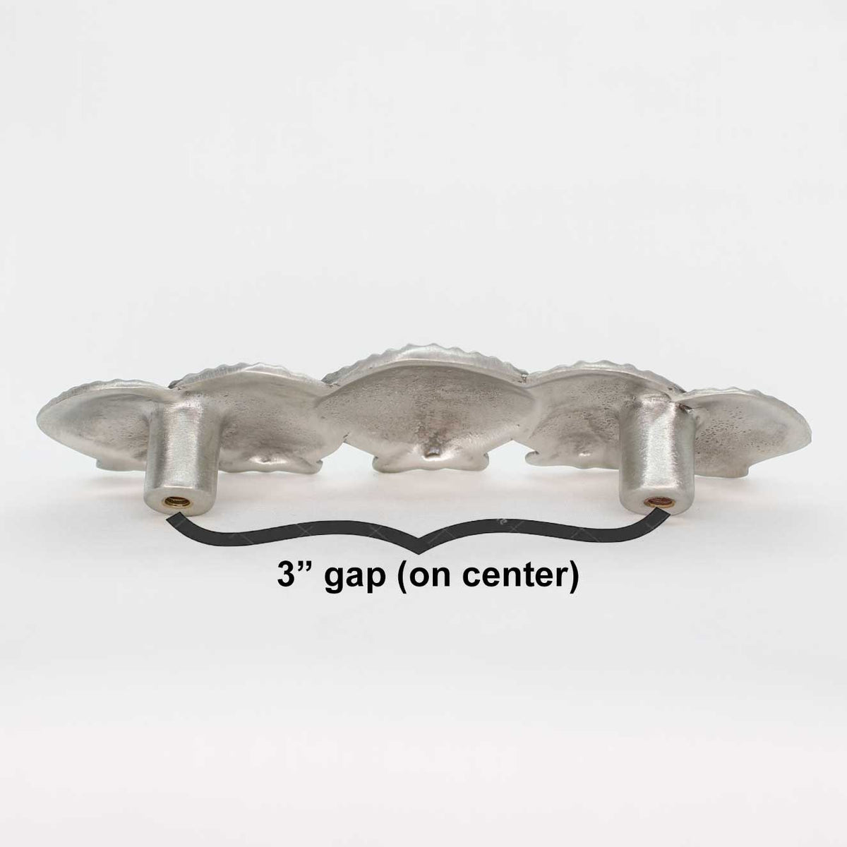 Horizontal Multi-Seashell Drawer Pull - Costello Coastal Knobs