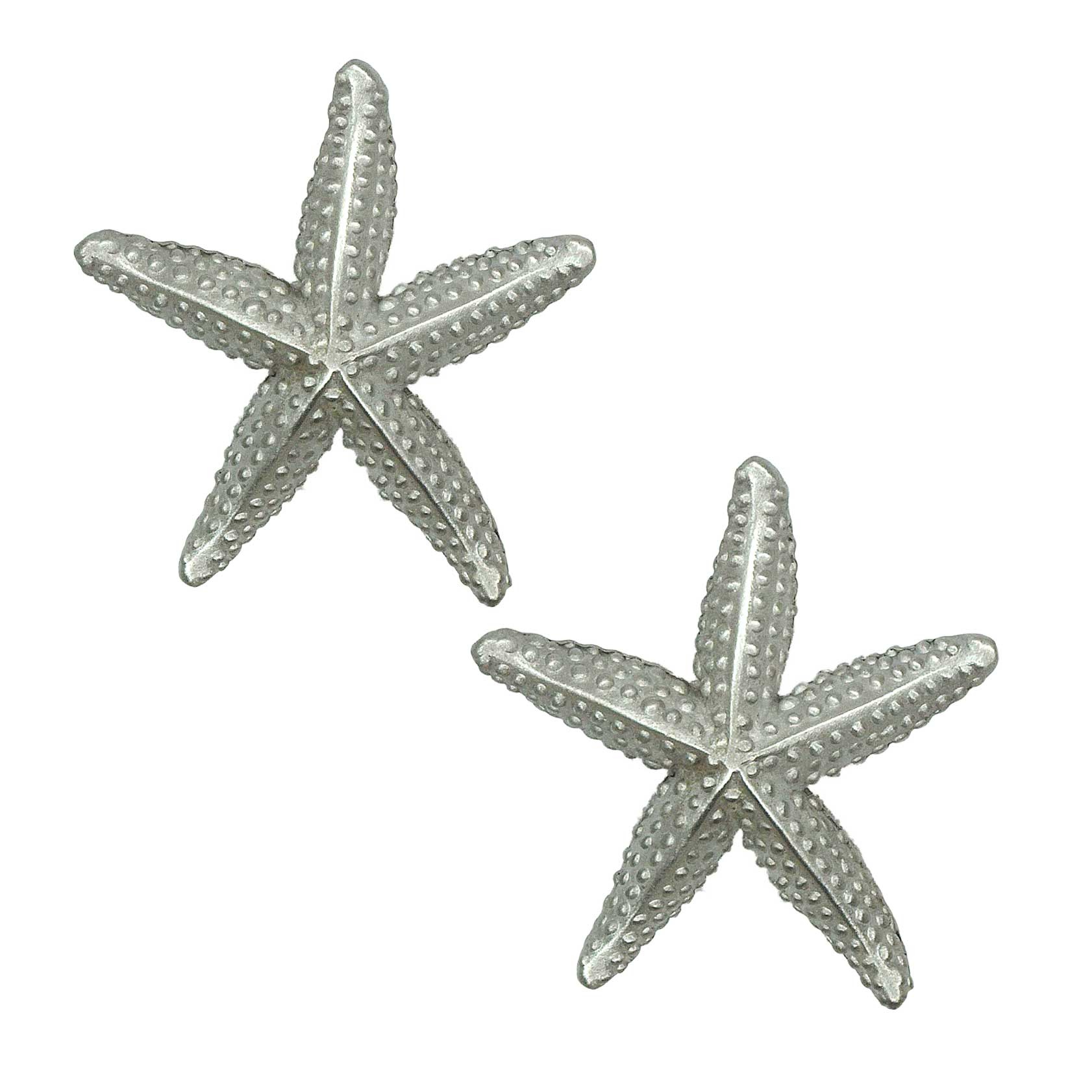 Starfish Cabinet Knob, Small - Set of 2 - Costello Coastal Knobs