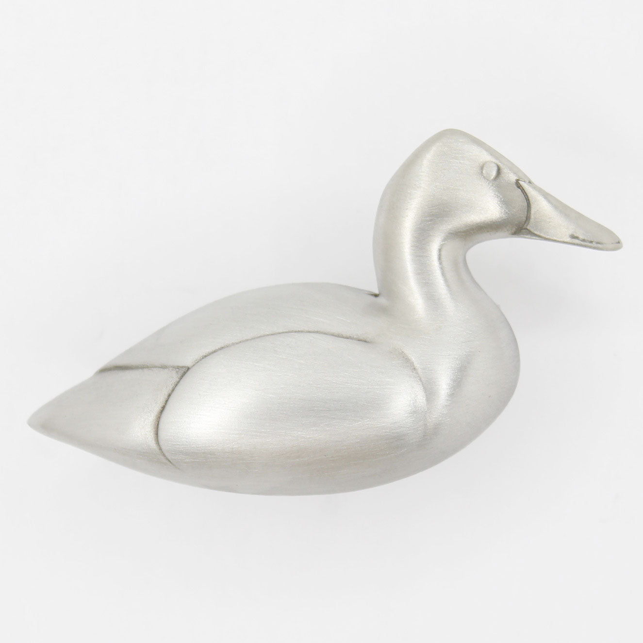 Canvasback Duck Decoy Cabinet Knob, - Costello Coastal Knobs