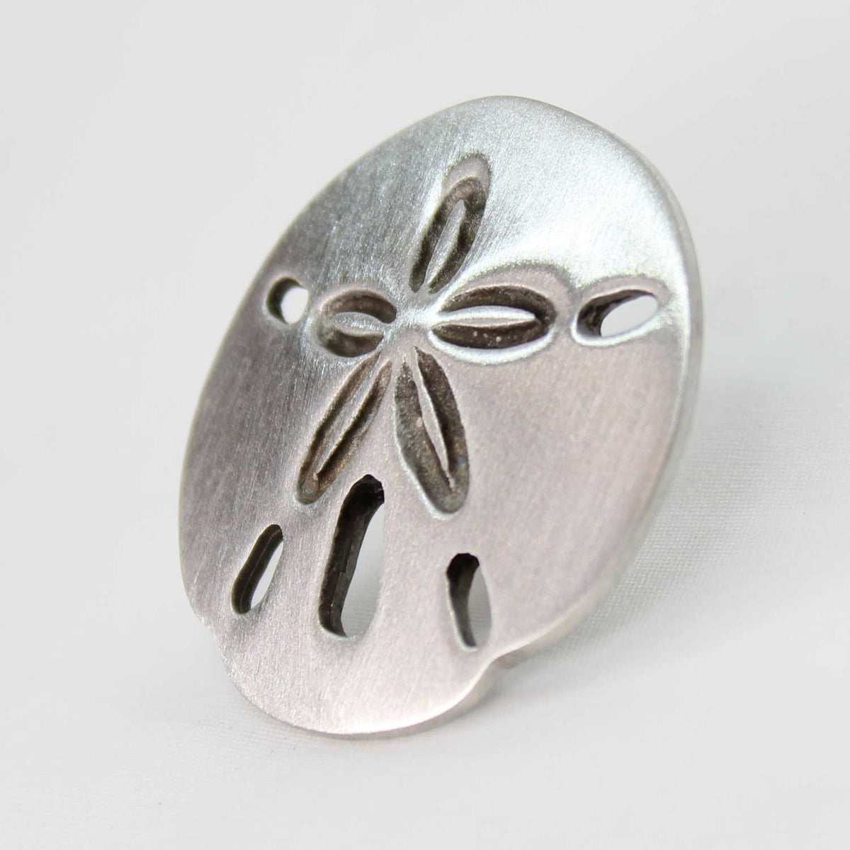 Sand Dollar Cabinet Hardware Collection | Sealifecabinetknobs.com - Costello Coastal Knobs