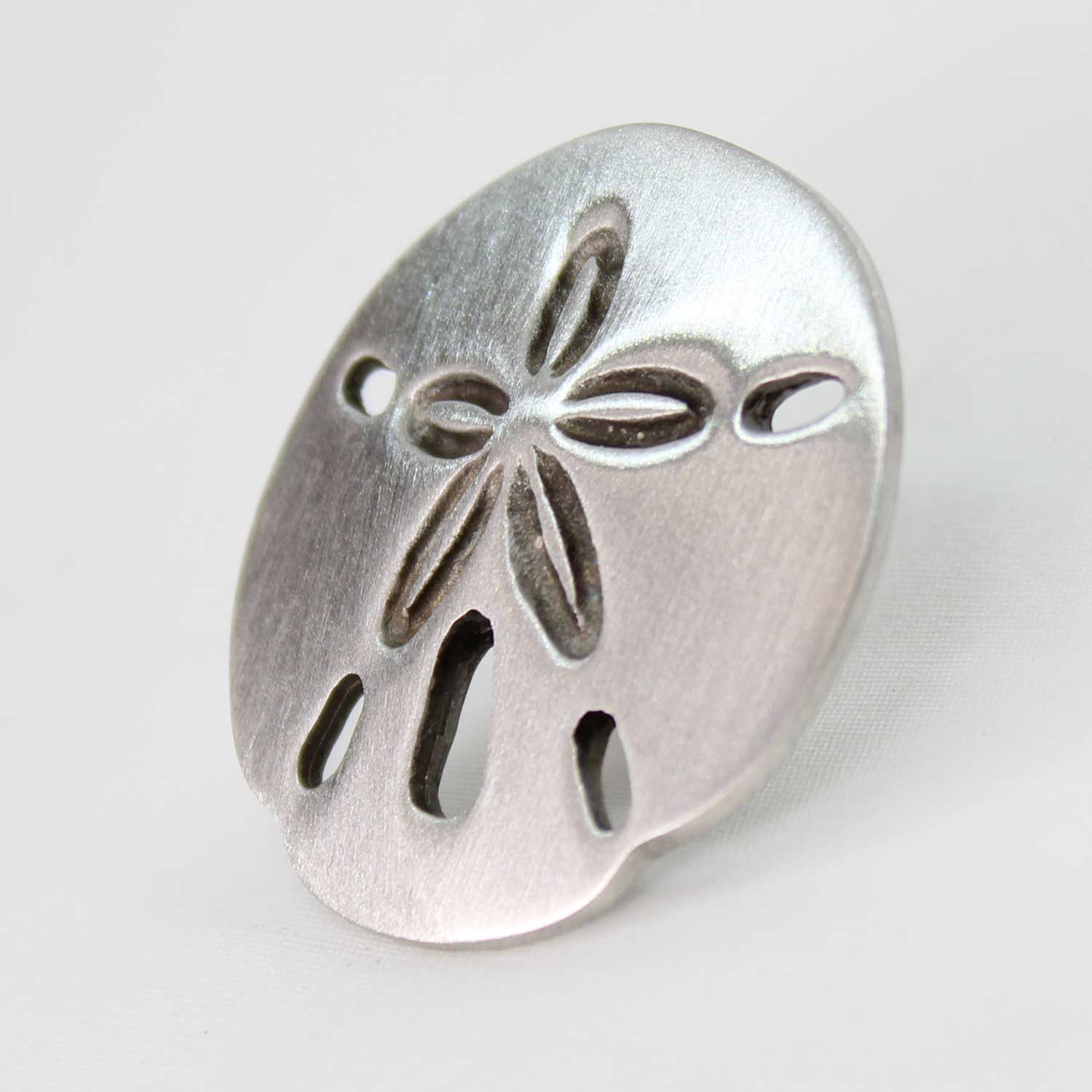 Sand Dollar Cabinet Hardware Collection | Sealifecabinetknobs.com - Costello Coastal Knobs