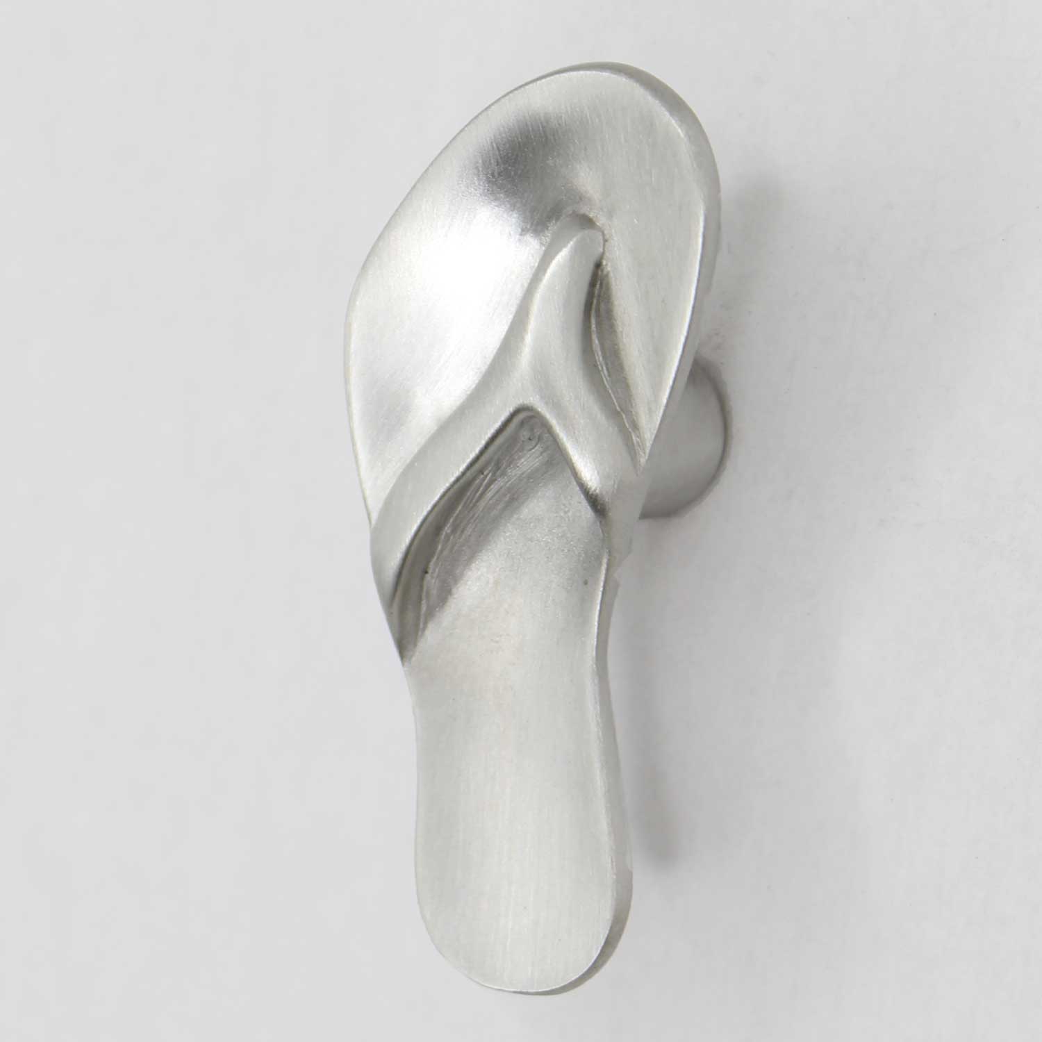 Buy Flip Flop Sandal Cabinet Knob With Brushed Nickel Finish - Costello Coastal Knobs