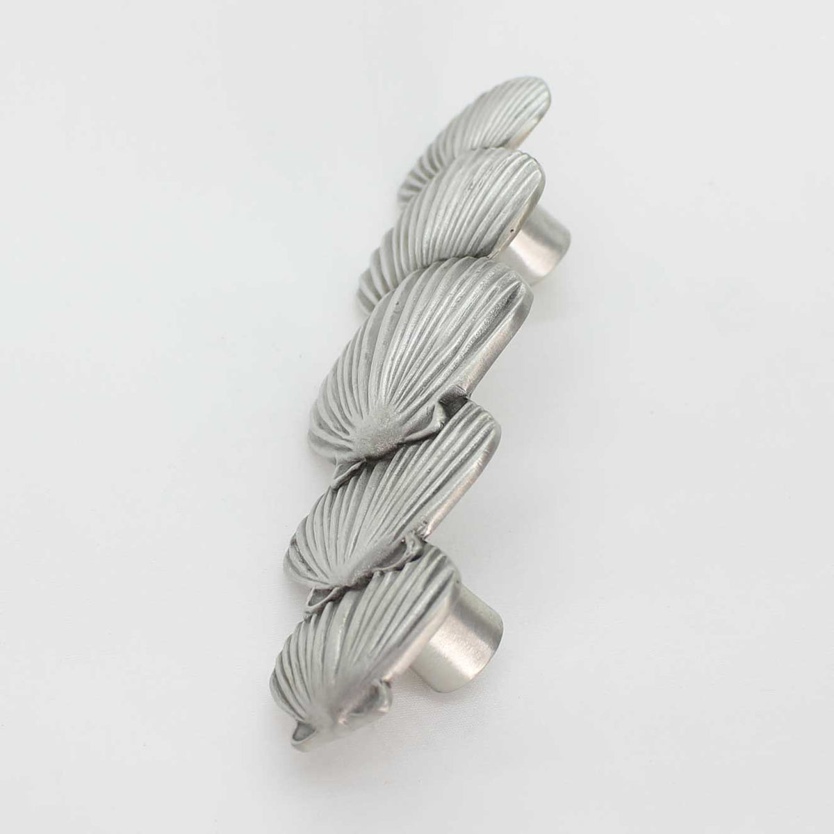 Sea Shell Cabinet Pull - Vertical - Costello Coastal Knobs