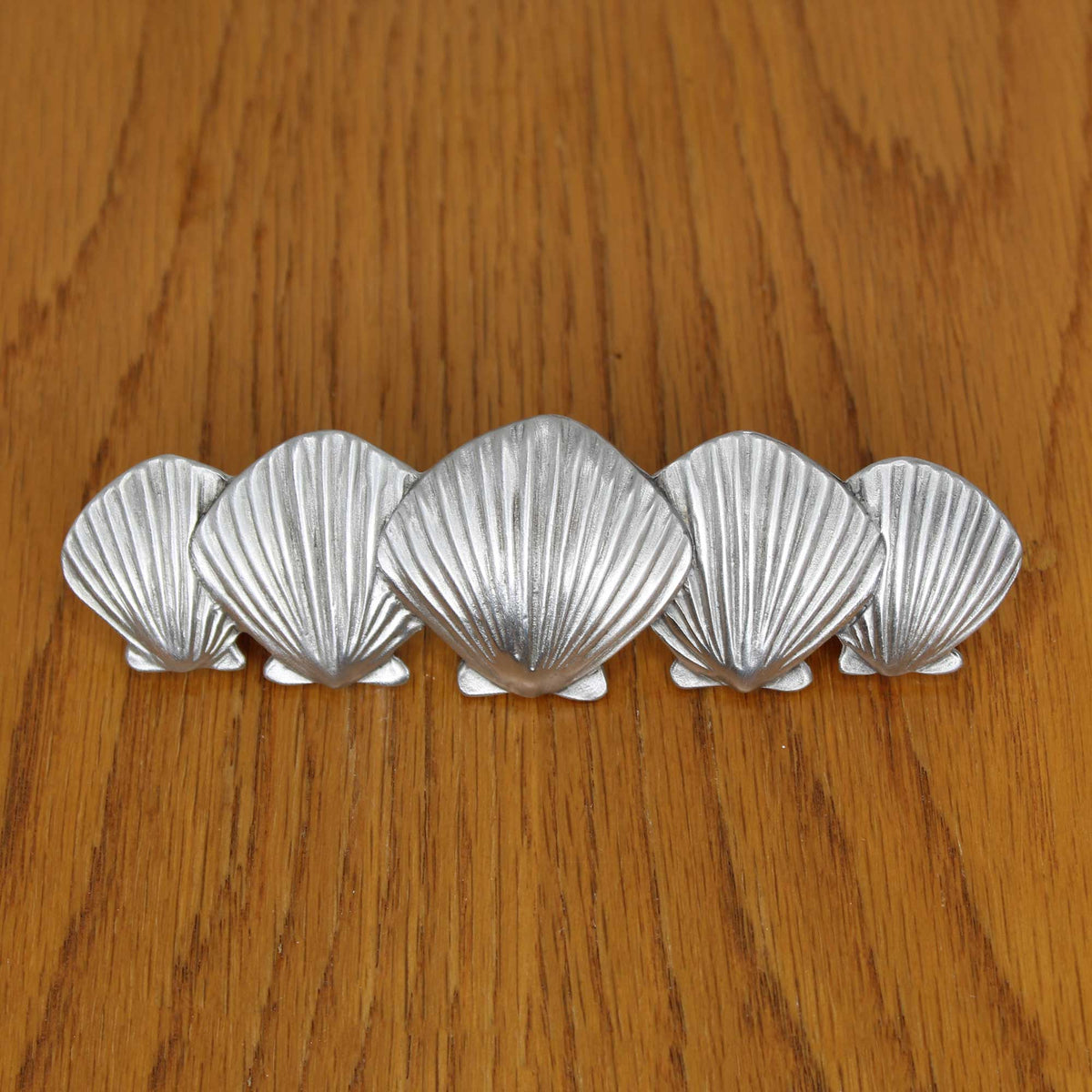Horizontal Multi-Seashell Drawer Pull - Costello Coastal Knobs