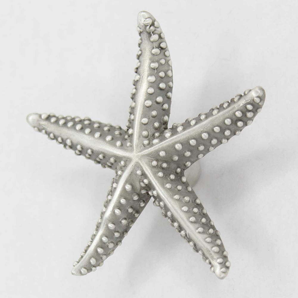 Starfish Cabinet Knob, Large - Costello Coastal Knobs