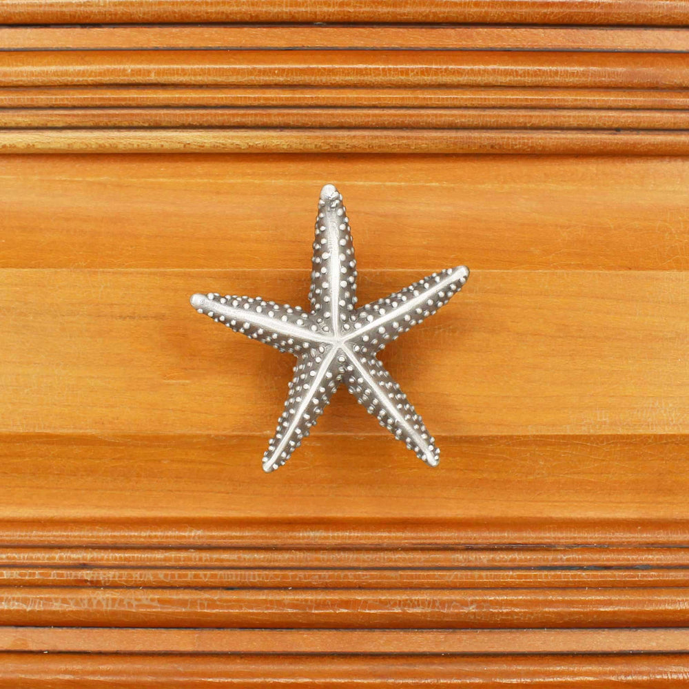 Starfish Cabinet Knob, Medium Size - Costello Coastal Knobs